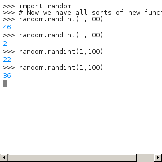 Your Interactive Python Console